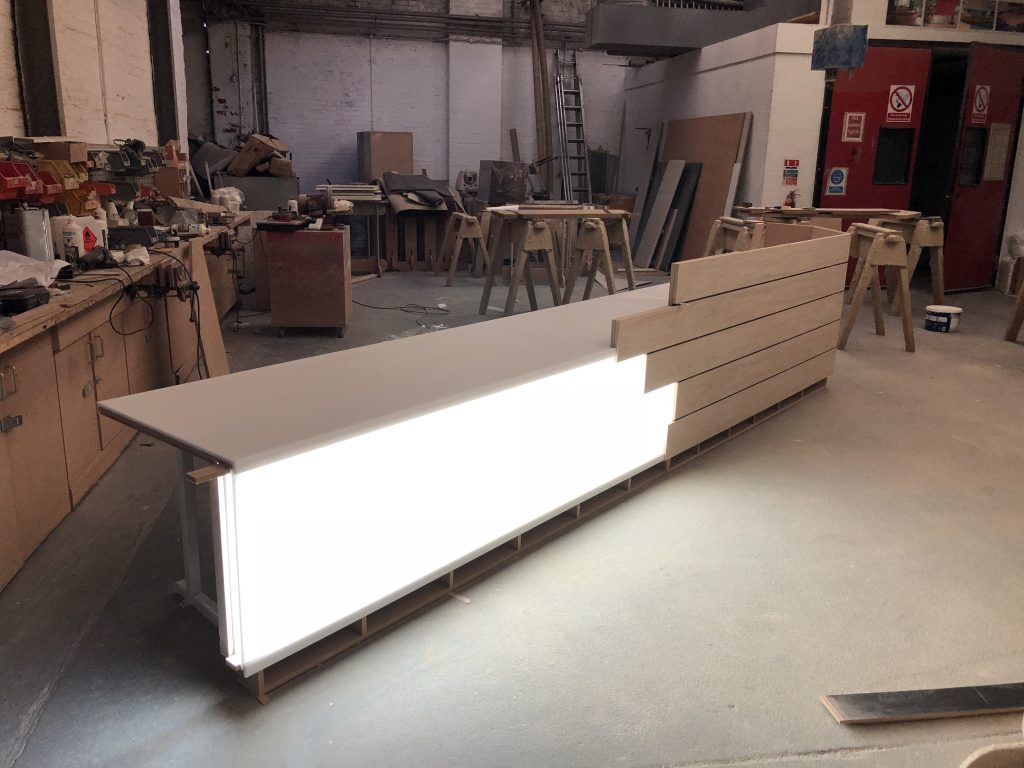 Solid Surface Counter – GPN Bespoke Furniture Ltd