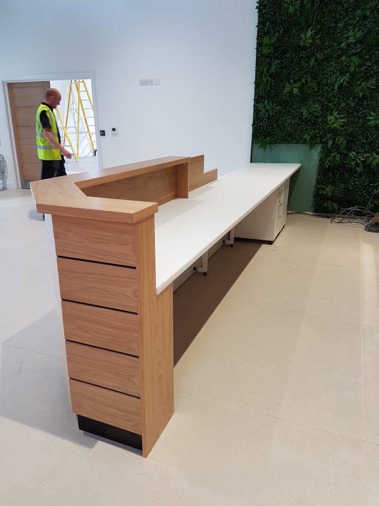 Solid Surface Counter – GPN Bespoke Furniture Ltd